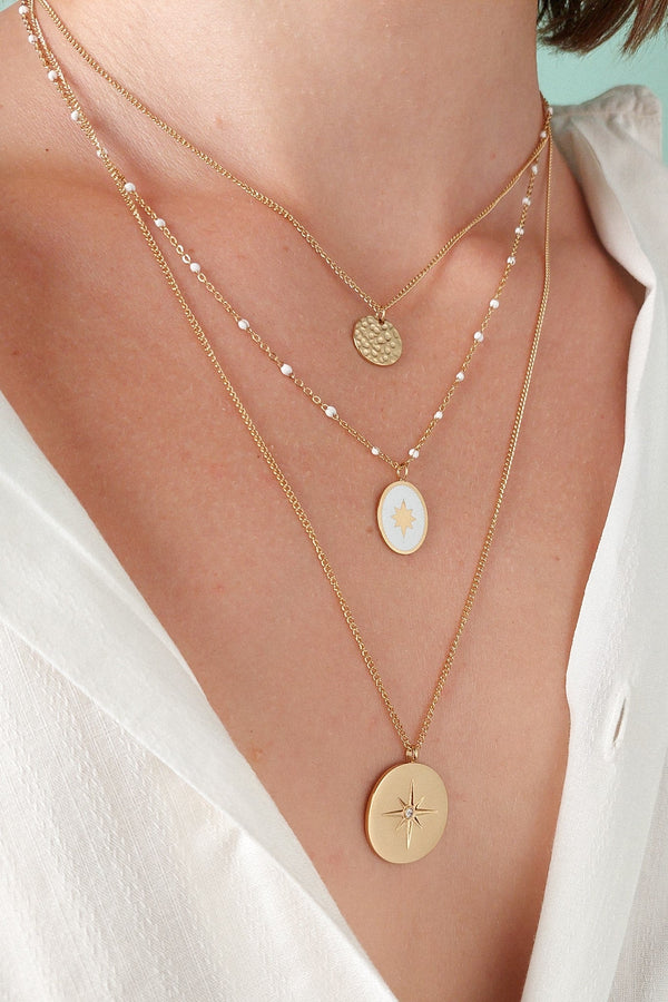 Collier Multirang Doré Bohème | Miss Bohème